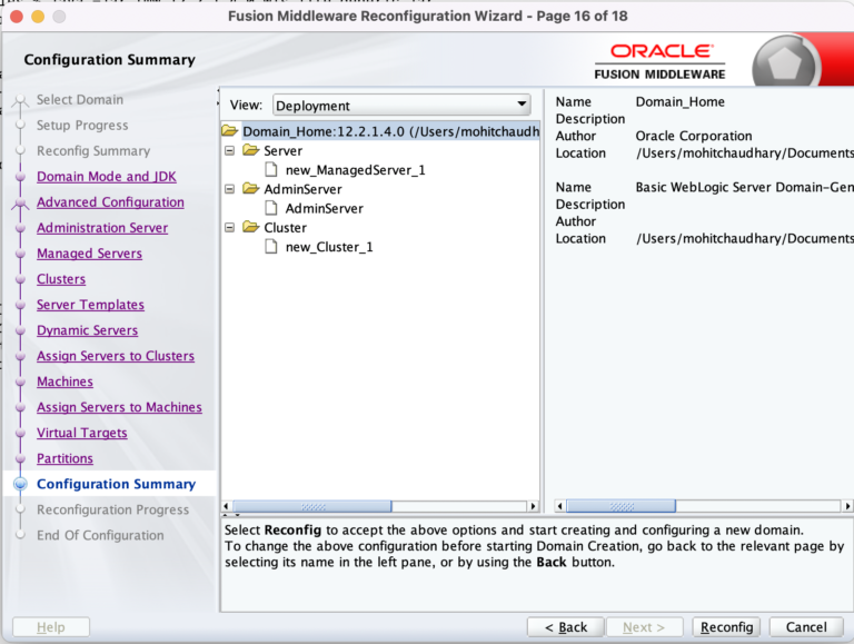 2 Steps Upgrading Weblogic From V12213 To V12214 Middleware Devops